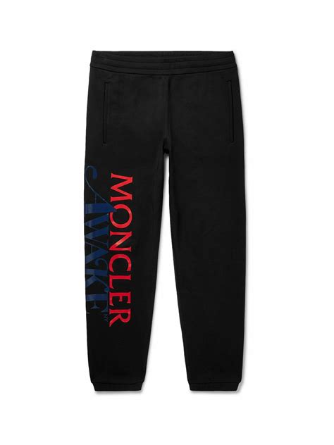 Moncler Genius Awake Ny 2 Moncler 1952 Tapered Logo Print Cotton