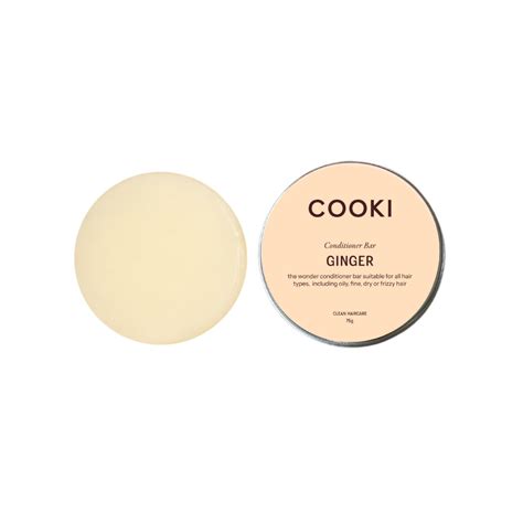 Ginger Conditioner Bar For All Hair Types Cooki Haircare