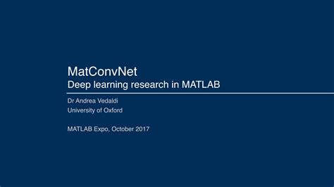pdf matconvnet · matconvnet vs neural network toolbox 35 matconvnet