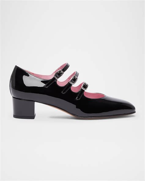 Aeyde Aline Patent Mary Jane Pumps Neiman Marcus