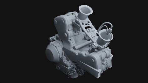 free stl file ducati engine・3d print design to download・cults
