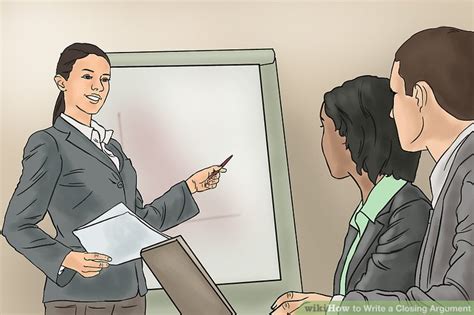 How To Write A Closing Argument 15 Steps With Pictures