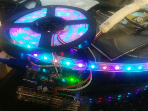 a new ws2812b library with color palette and unlimited pixels support general guidance