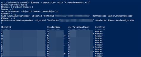 Get Device Owner From Azure Active Directory Group Members Stack Overflow