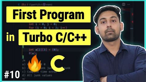Compile And Run First Program In Turbo C Full Details In Hindi By