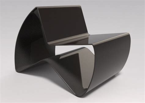 Kris Lambas Rv1 Chair Is Made From A Carbon Fibre Sheet