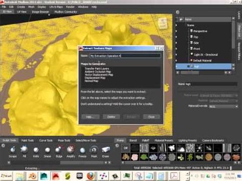 Mudbox Vector Displacement Stamp And Stencil Stencils Vector Stamp