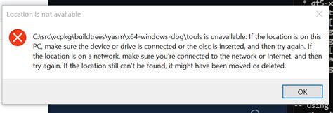 [yasm] Build Error Cannot Open Tools Re2c Re2c Exe For Writing · Issue 24562 · Microsoft Vcpkg