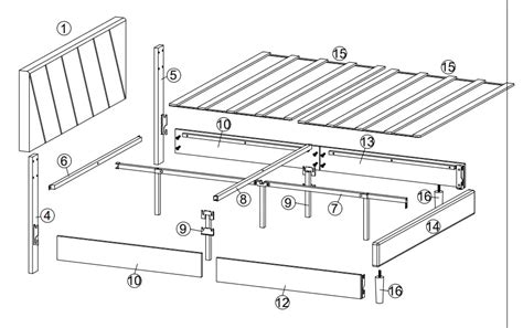 Yaheetech Yh1003t Full Size Upholstered Bed Frame Instruction Manual