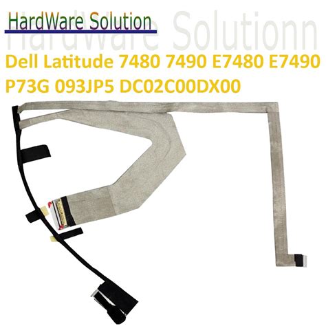 Dell Latitude 7480 7490 E7480 E7490 Series P73g 093jp5 Dc02c00dx00 Led Screen Cable Shopee