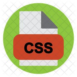 Css File Icon Download In Rounded Style
