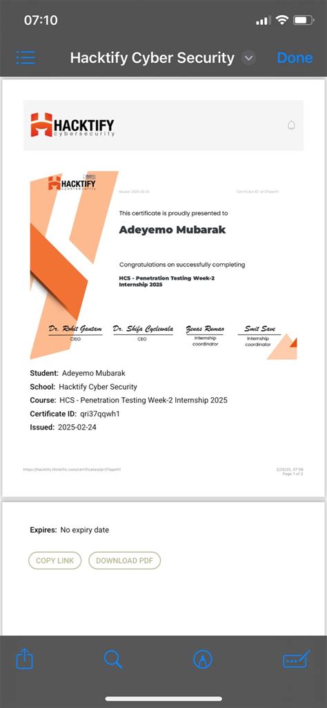 Cybersecurity Ethicalhacking Hacktify Sqlinjection Websecurity Adeyemo Mubarak