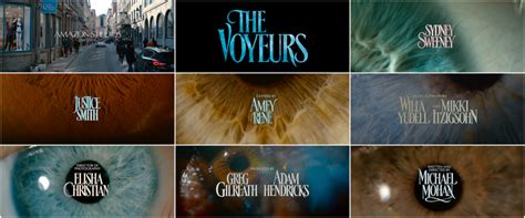 The Voyeurs 2021 — Art Of The Title