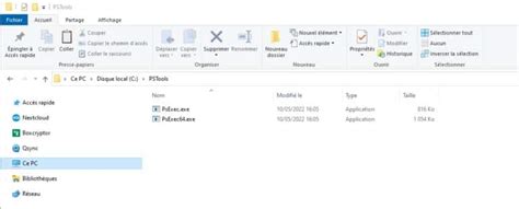 utiliser psexec pour exécuter des commandes cmd powershell ou wmic sur