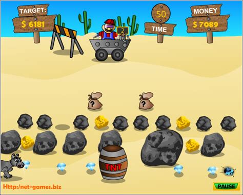 Screenshot Of Super Miner Browser 2011 Mobygames