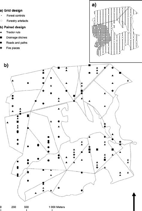 Location Of Plots A Grid Design M Plots Are Separated Download Scientific Diagram