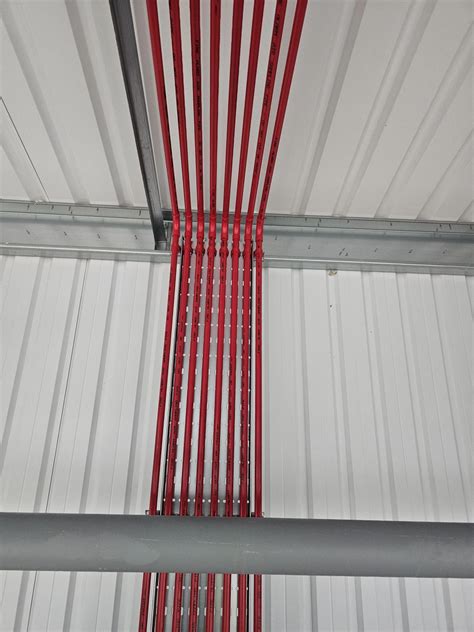 A Nice Vesda Installation 3km Of Pipework Installed In 5 Days 3 Men And To A High Standard