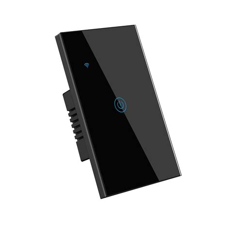 Wifi 1gang 1ch Touch Switch Glass Wall Smart Light Switch 110v Smart