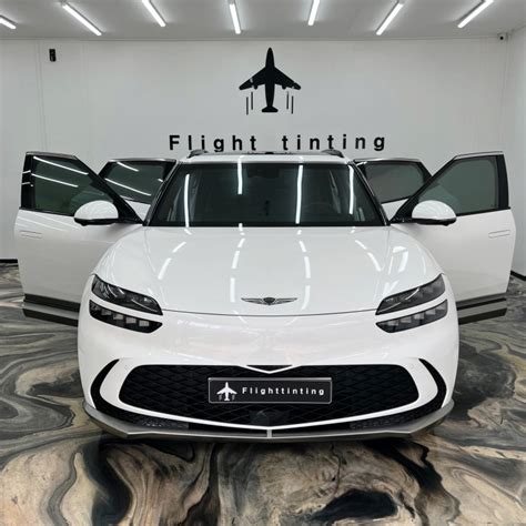 제네시스 Gv60 화이트 후퍼옵틱 프나세 썬팅으로 멋진 신차패키지 네이버 블로그