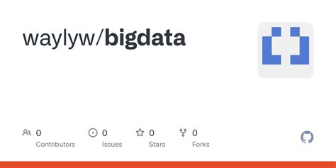 github waylyw bigdata