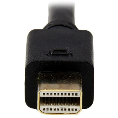 StarTech Com MDP VGAMM B Ft Mini DisplayPort To VGA Adapter Cable MDP To VGA Black RS