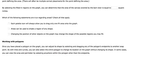 Areas And Polygons More Graph Objects Two Types Of Chegg Com
