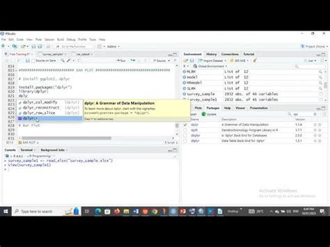 Anietie Essien On Linkedin Data Analysis In R Bar Plot Using The Ggplot Function