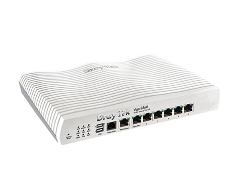 Draytek Vigor 2860n VDSL ADSL Router Firewalls 6 Port Gigabit Switch With WiFi