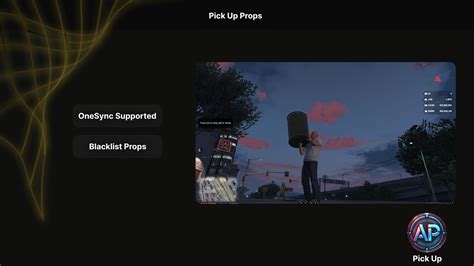 ESX QB PAID Pickup Script Throw Pick Up Or Drop Any Prop In FiveM Realism FiveM