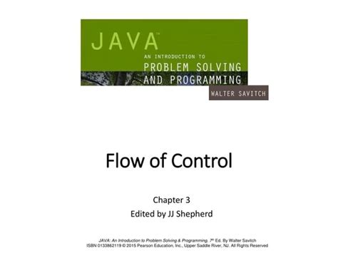 Ppt Flow Of Control Powerpoint Presentation Free Download Id 821279