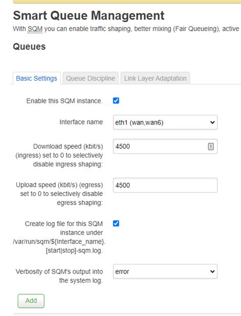 Using Qos In A Variable Way Installing And Using Openwrt Openwrt Forum