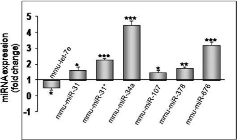 validation of mirna microarray expression data by quantitative real