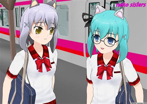 Comipo Neko Sisters By Metlslav