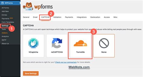 How To Setup Cloudflare Turnstile With WPForms WebNots