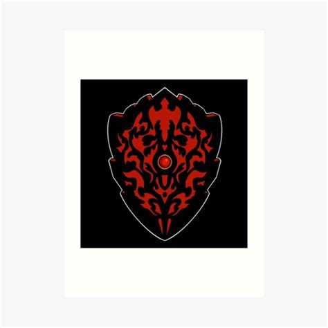 Rising Of The Shield Hero Rage Shield Vector Art Print For Sale By