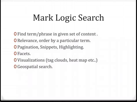 introduction to marklogic nosql ppt