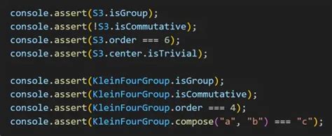 Group Theory In Typescript