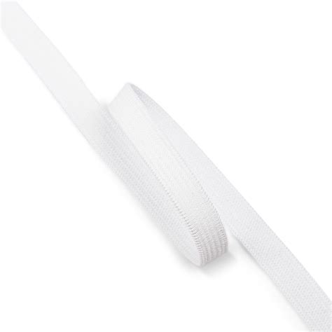 Elastik 10mm Hvid 5m Standard Elastik Stofandstildk