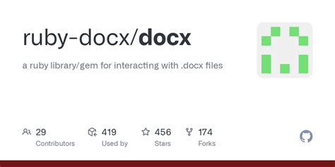 Ruby On Rails Ruby Docxdocx A Ruby Librarygem For Interacting