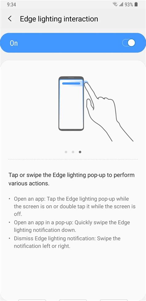 Samsung Android Pie Update Galaxy Devices Are Getting Better Edge Lighting