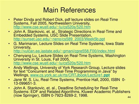 Ppt Real Time Systems Uniprocessor Parallel And Distributed Powerpoint Presentation Id4636693