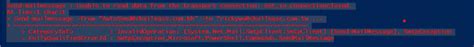 What Could Be The Reason Of Netioconnectionclosed When Sending