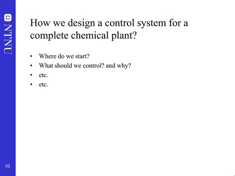 Ppt Economic Plantwide Control Control Structure Design For Complete