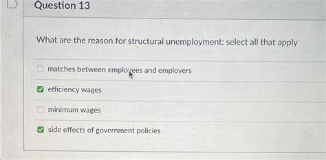 solved question 13what are the reason for structural