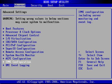 Ipmi Configuration Through Bios Or Web Interface On Supermicro