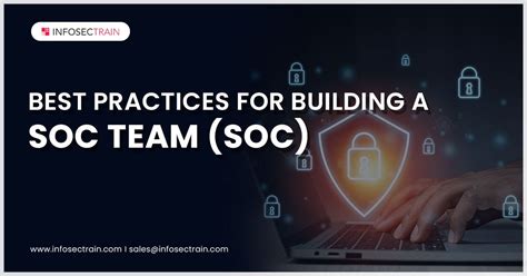 Best Practices For Building A Soc Team Soc By Infosectrain Medium