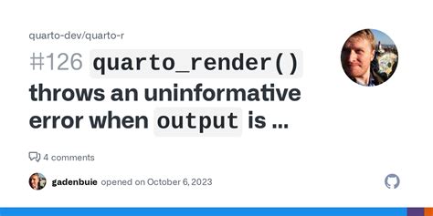 `quartorender` Throws An Uninformative Error When `output` Is An