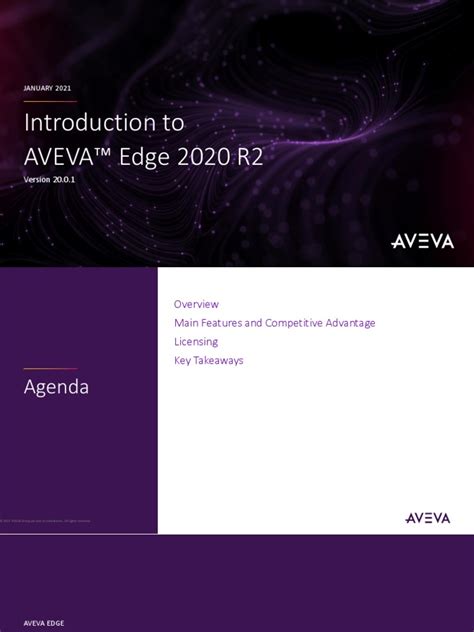 Intro Aveva Edge 2020r2 Pdf Microsoft Windows Scada