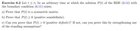 Exercise Let T Positive Semidefinite C Can Chegg
