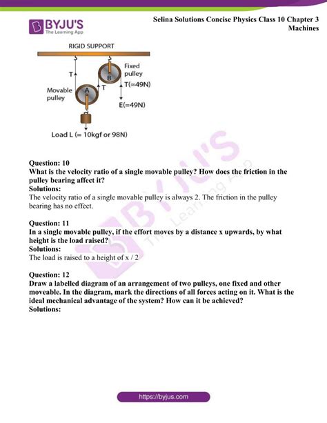 Selina Solutions Concise Physics Class 10 Chapter 3 Machines Avail Pdf Selina Solutions Concise Physics Class 10 Chapter 3 Machines Avail Pdf